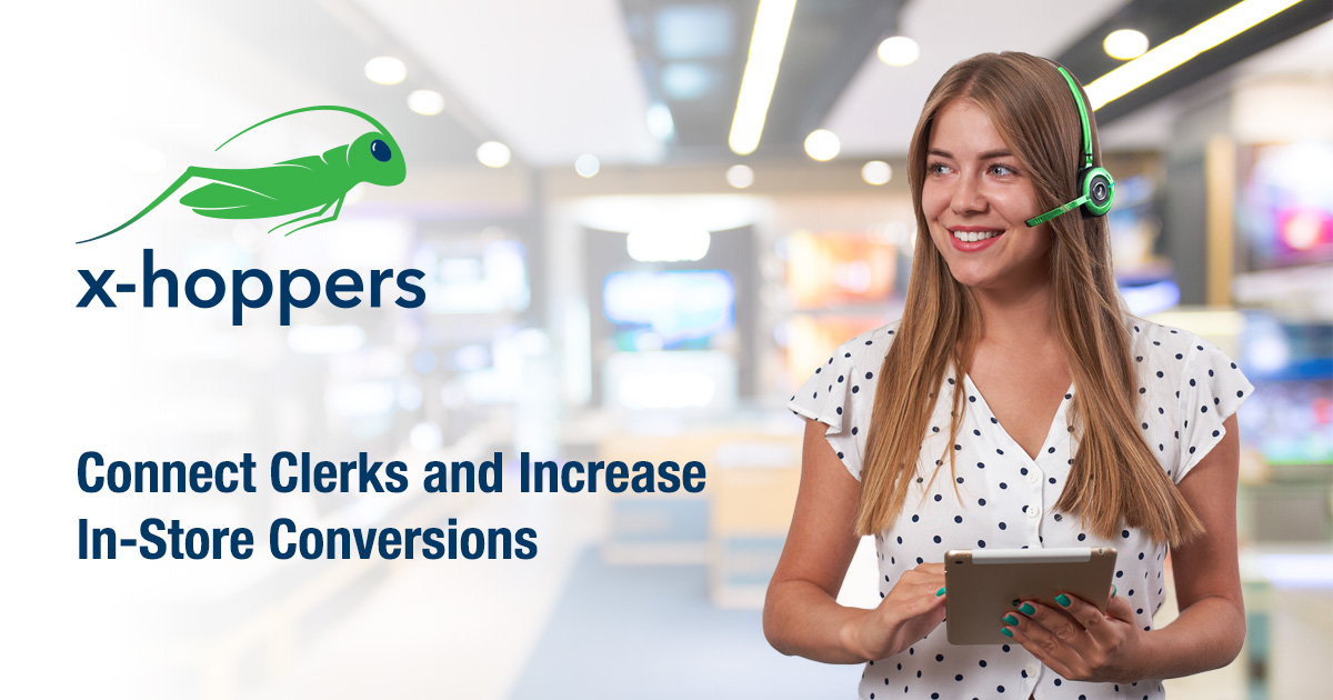 Retail Headset System & In-Store Analytics Solution | x-hoppers