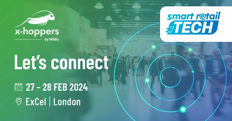 Book a meeting with x-hoppers at Smart Retail Tech Expo 2024