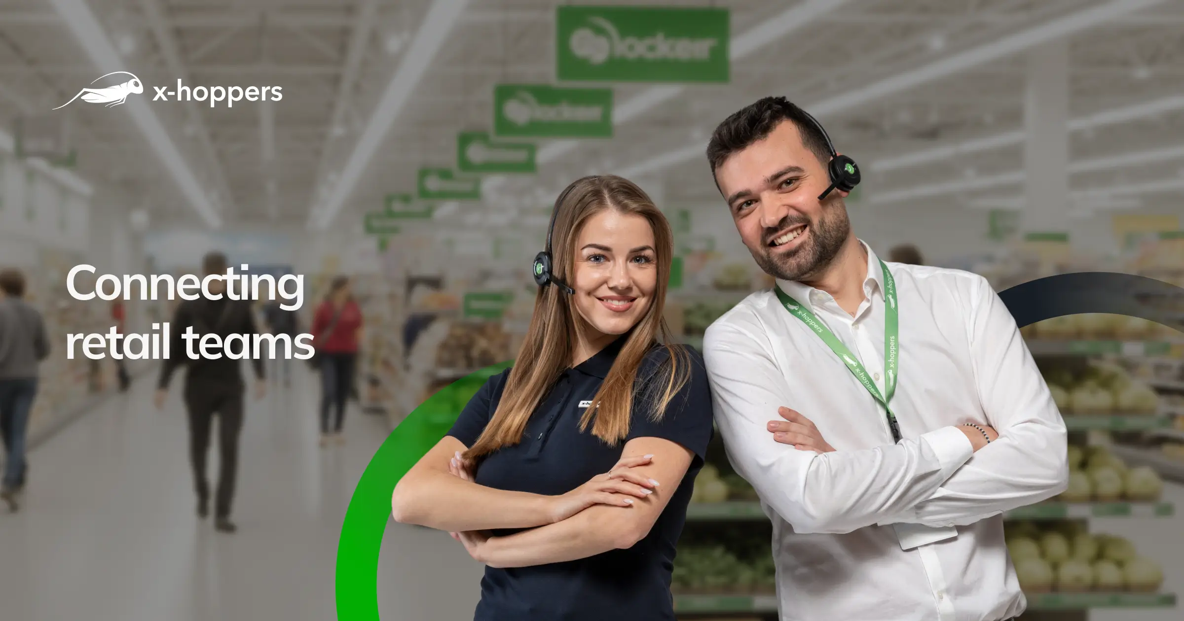 Connect teams with our smart retail headset solution | x-hoppers